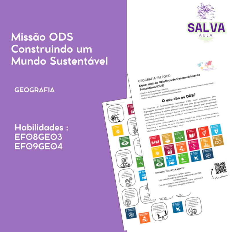 Missão ODS: Construindo um Mundo Sustentável! - Salva Aula