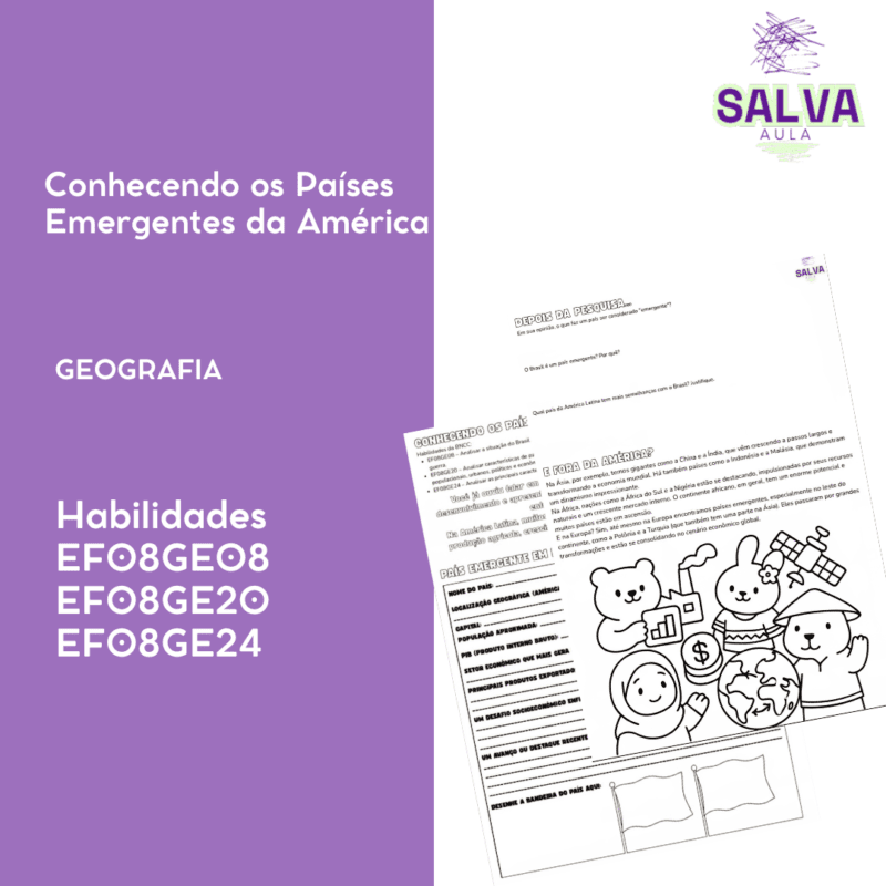 Países Emergentes da América - Potências da América - Salva Aula